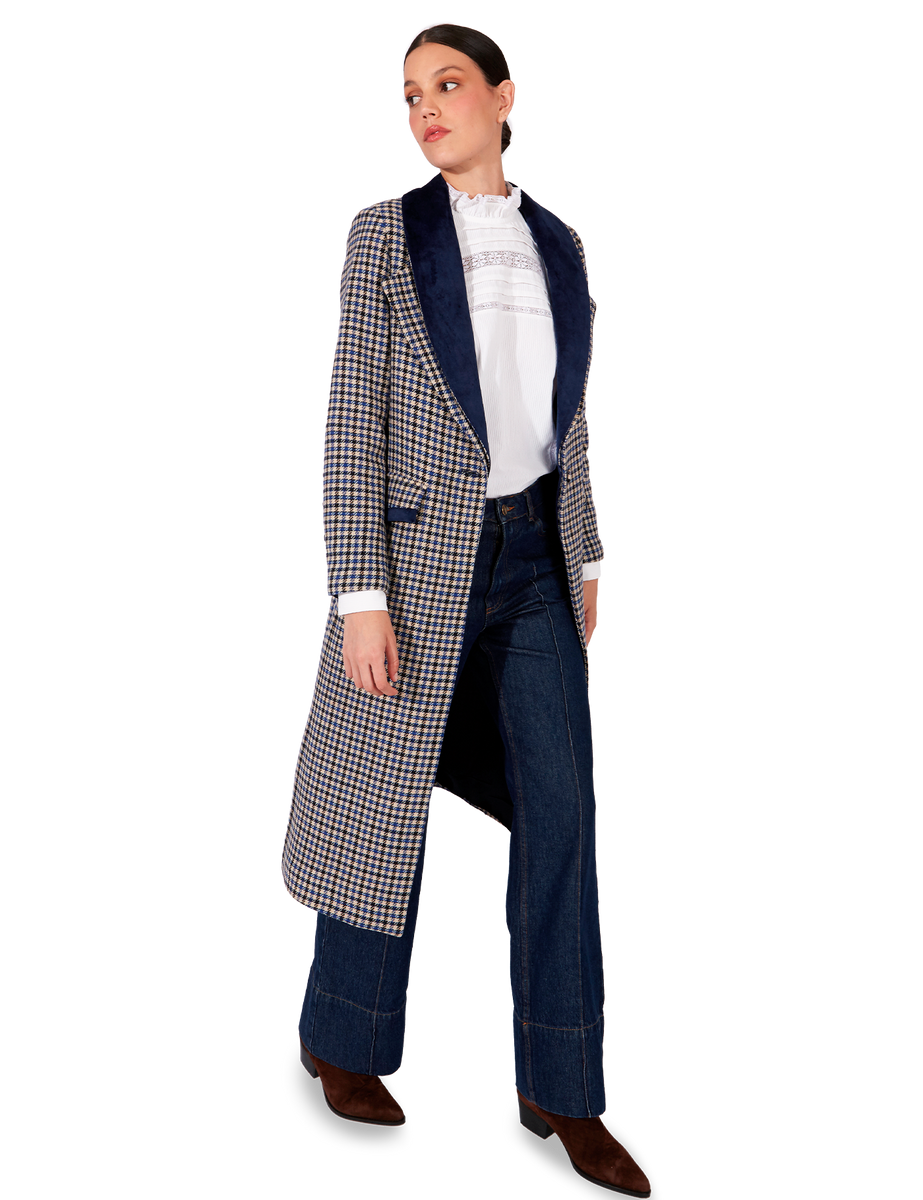 Odette Pata de Gallo Coat by PARIS/64