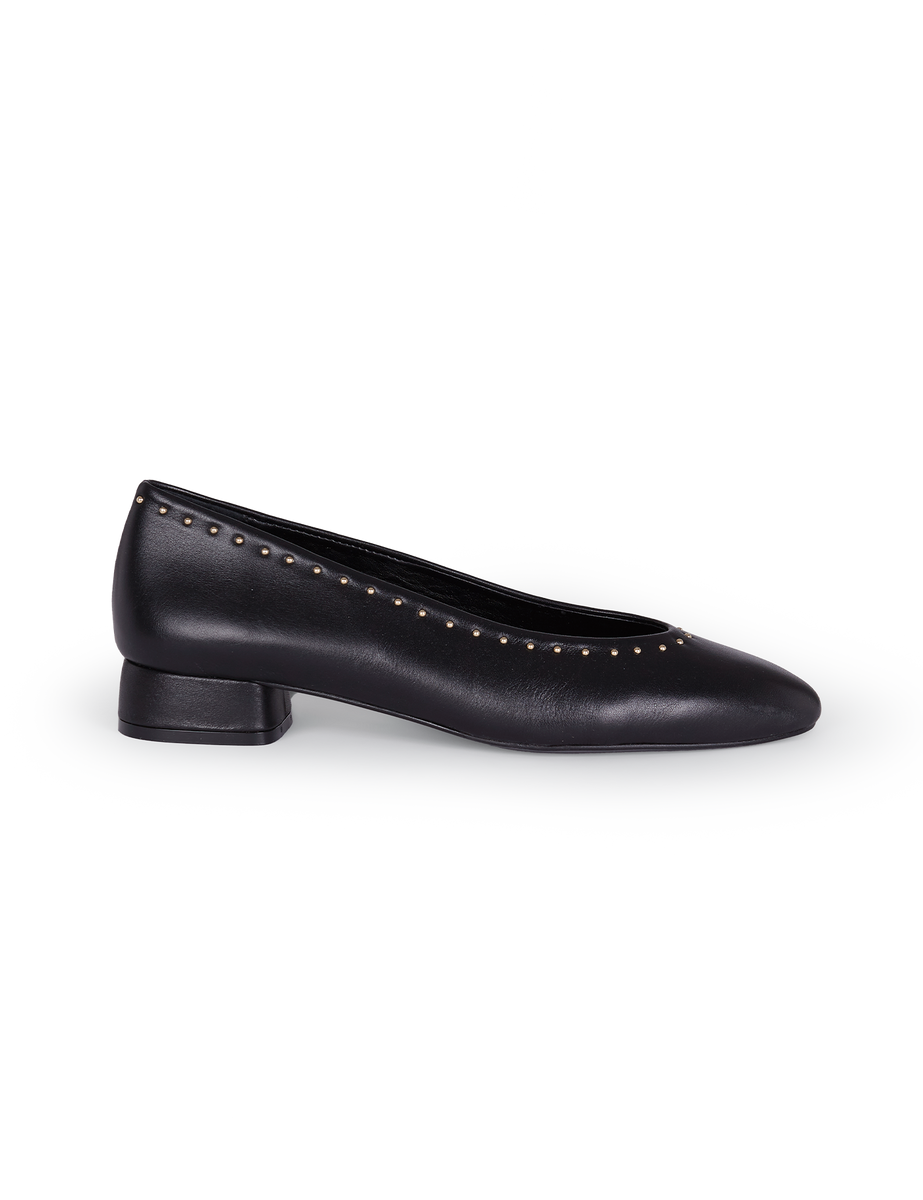 Alice Glam & Rock Black Ballet Flats by PARIS/64