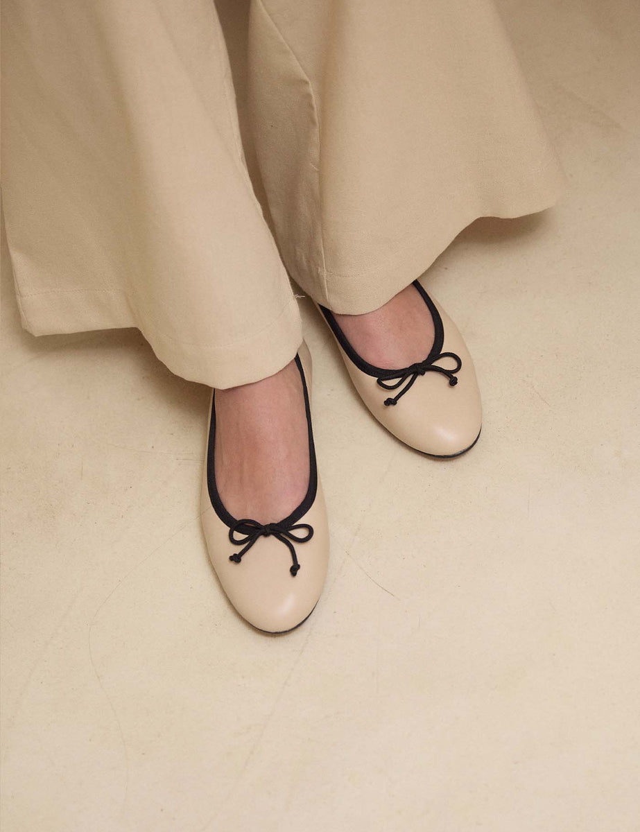 Bailarina Ballet Beige & Black by PARIS/64