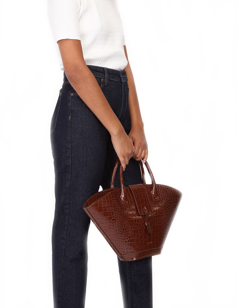 Lumière Coco Cognac Bag by PARIS/64