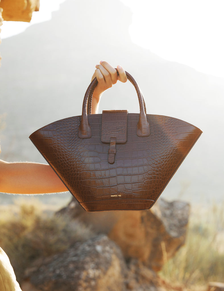 Lumière Coco Cognac Bag by PARIS/64