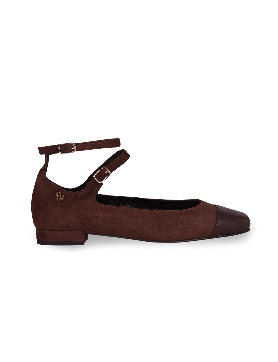 Mary Jane Daphne Ante Cacao & Brown by PARIS/64