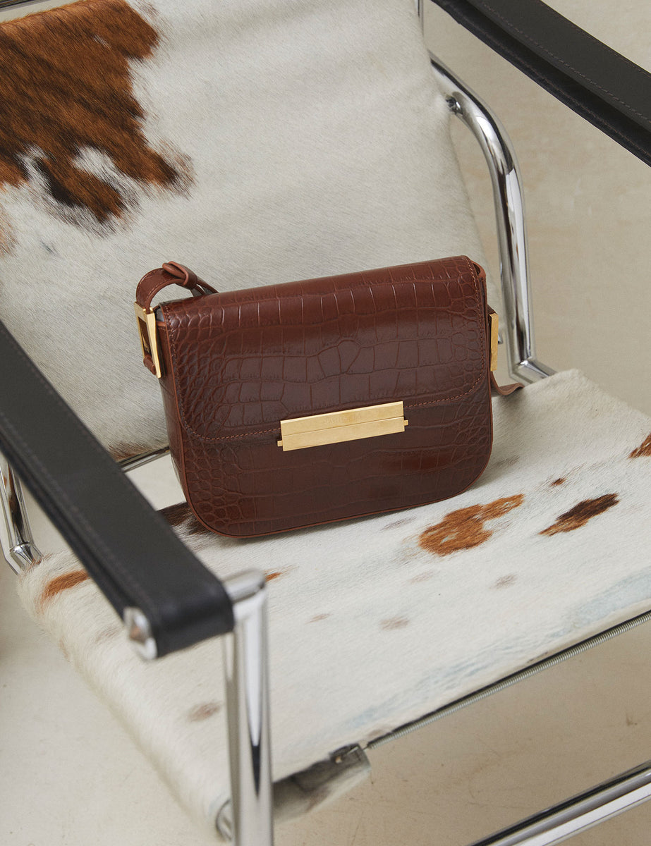 Ópera Coco Cognac Bag by PARIS/64